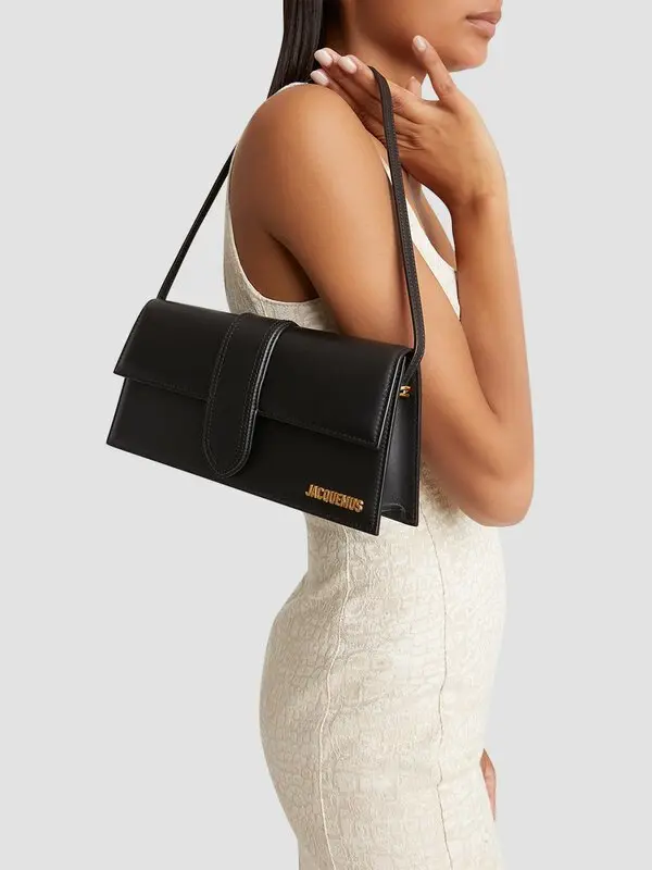 Jacquemus Le Bambino Logo Leather Shoulder Bag