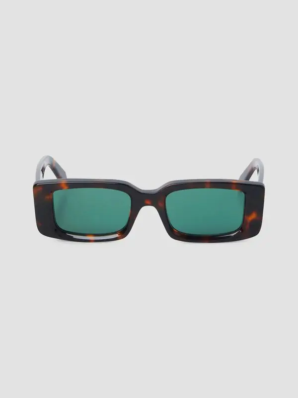 Off-White Arthur 50mm Square Sunglasses - Brown Pattern