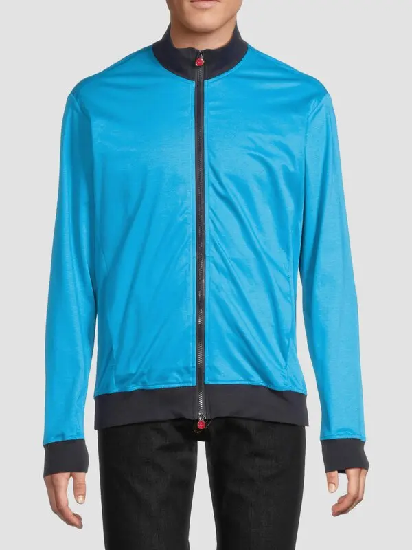 Kiton Jersey Swim Jacket