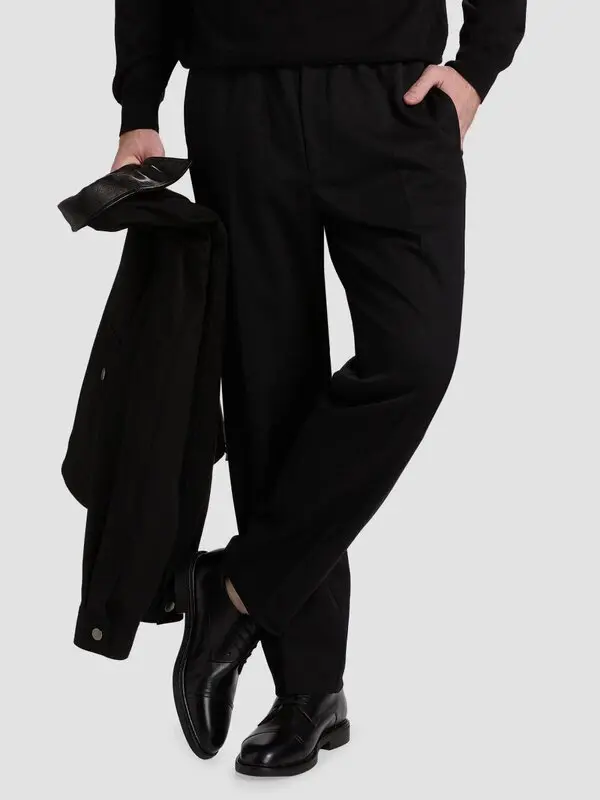 NILI LOTAN Lawrence Virgin Wool Pants