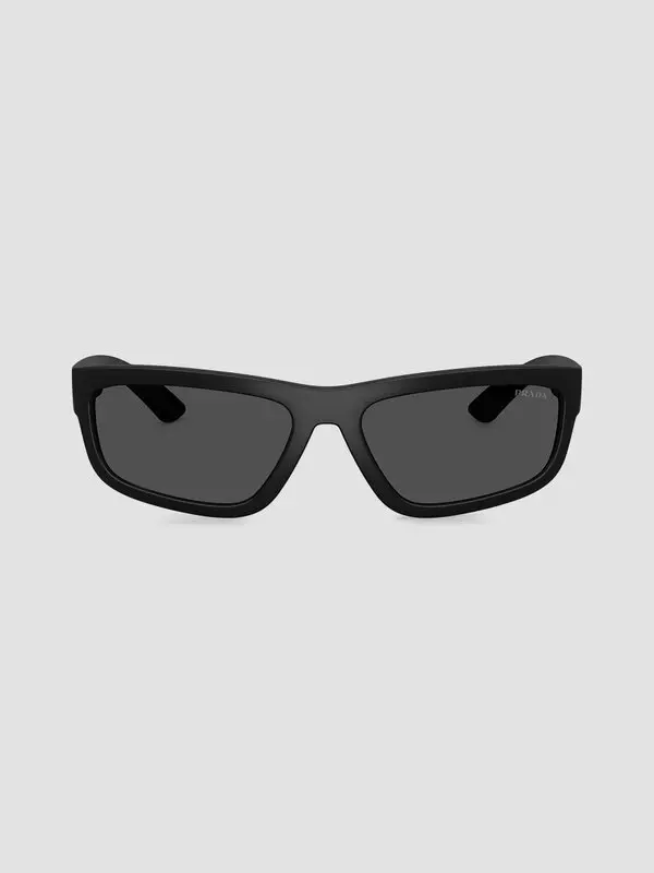 Prada 59mm Rectangular Sunglasses
