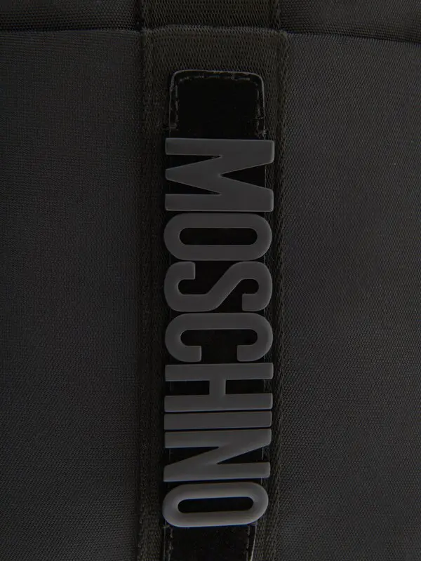 Moschino Logo Hardware Crossbody Bag