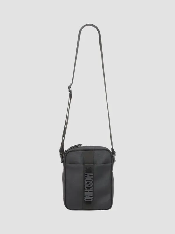 Moschino Logo Hardware Crossbody Bag