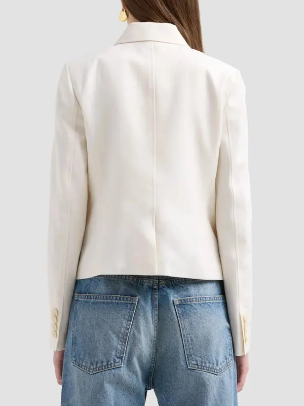 NILI LOTAN Jamison Wool Shirt Jacket