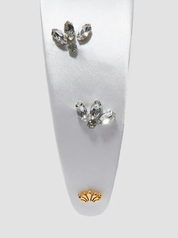 Lele Sadoughi Brigitte Crystal-embellished Headband
