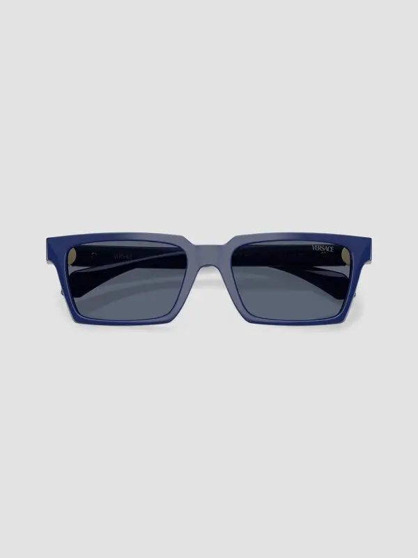 Versace 55mm Rectangular Sunglasses