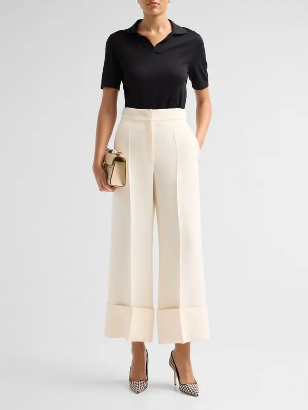 Manolo Blahnik Bb Pick Tora 90mm Houndstooth Wool Pumps