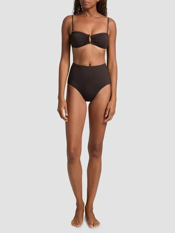 NILI LOTAN High-waisted Bikini Bottom