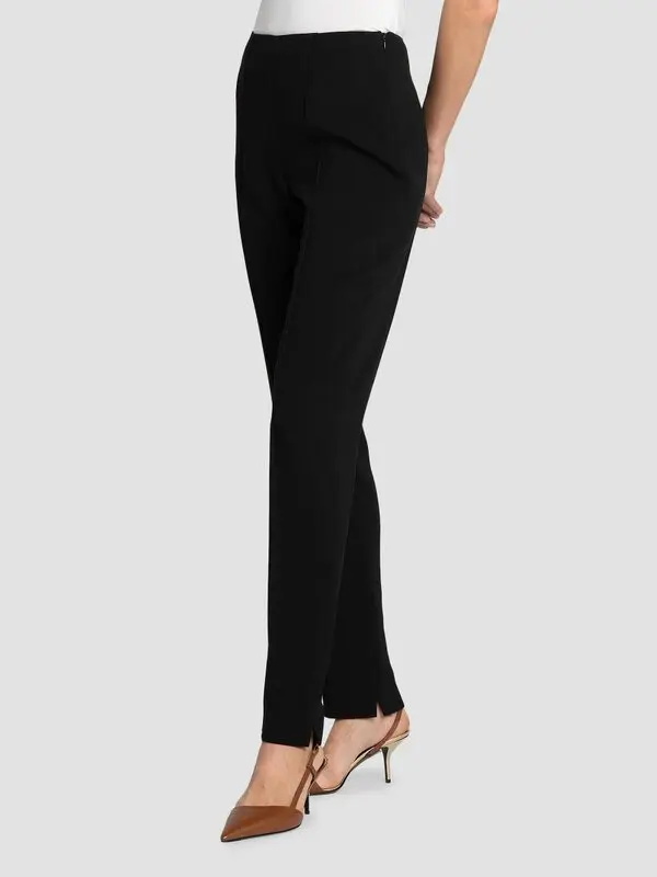 Giorgio Armani Mid-rise Slim Seam Pants