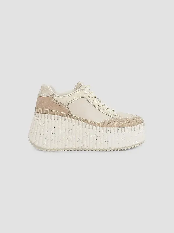 Chloé Nama 80mm Platform Sneakers