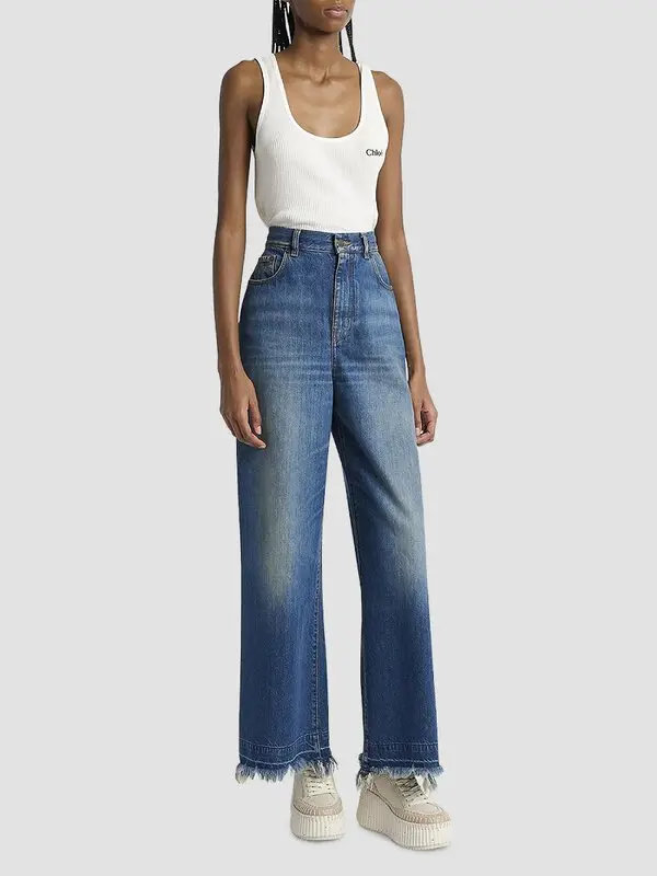 Chloé Nama 80mm Platform Sneakers