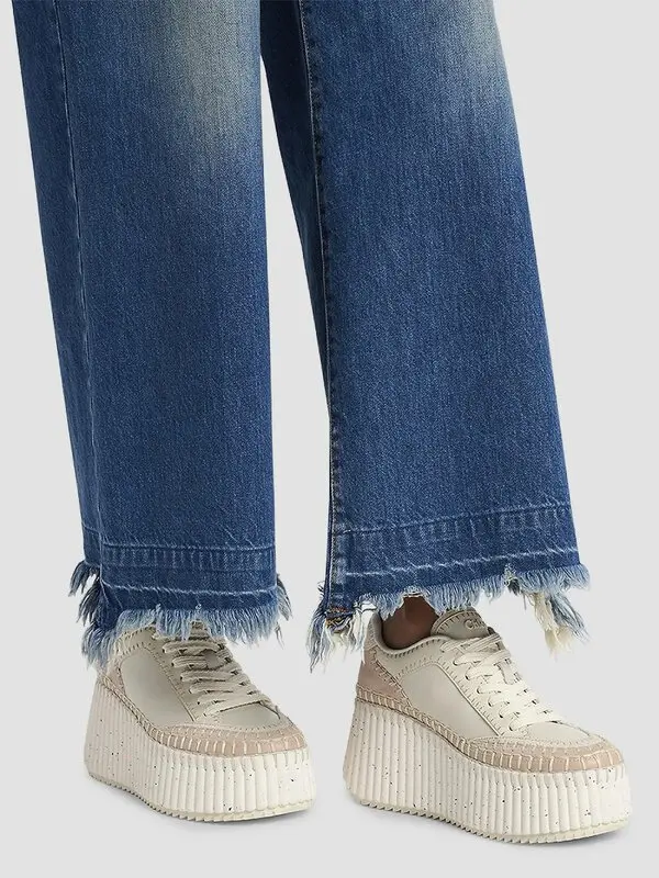 Chloé Nama 80mm Platform Sneakers