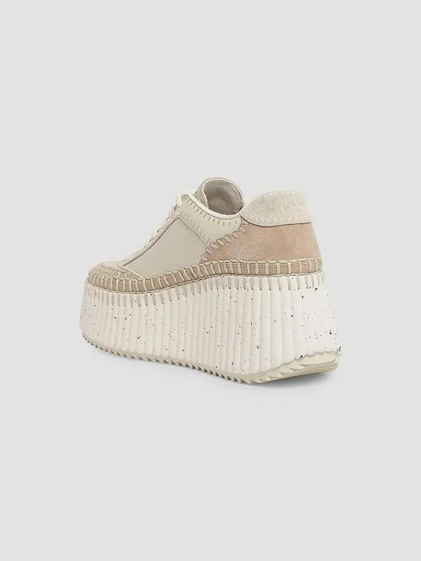 Chloé Nama 80mm Platform Sneakers