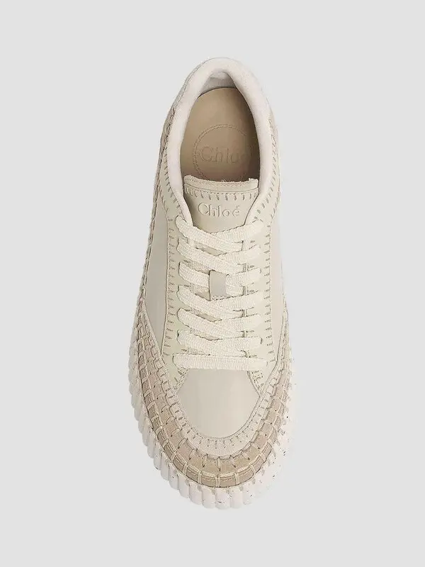 Chloé Nama 80mm Platform Sneakers