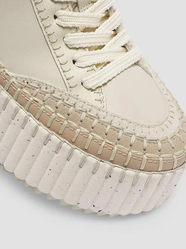Chloé Nama 80mm Platform Sneakers