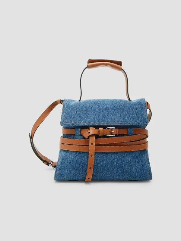 Moschino Tie Me Top Handle Bag