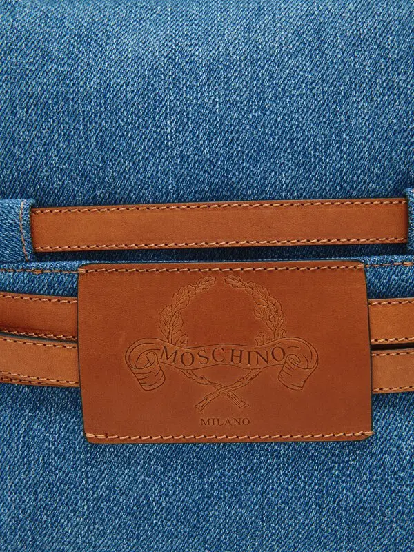 Moschino Tie Me Top Handle Bag