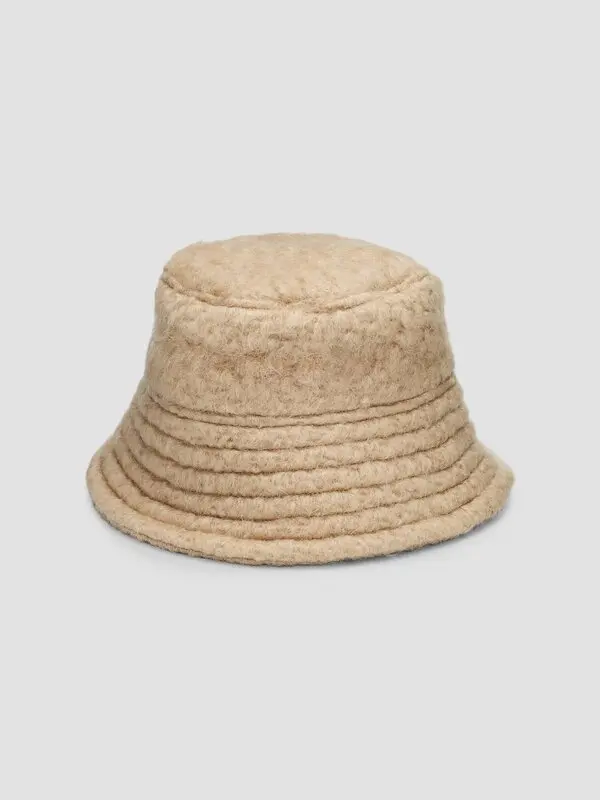 Dries Van Noten Gilly Mohair-wool Bucket Hat