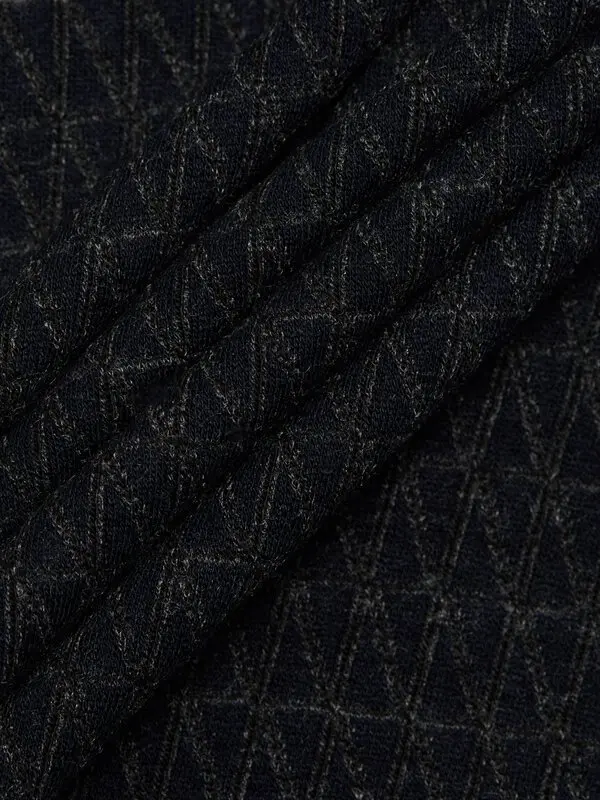 Giorgio Armani Geo Pattern Jersey T-shirt