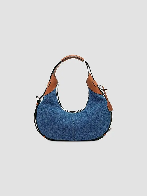 Moschino Handle Me Saddle Bag