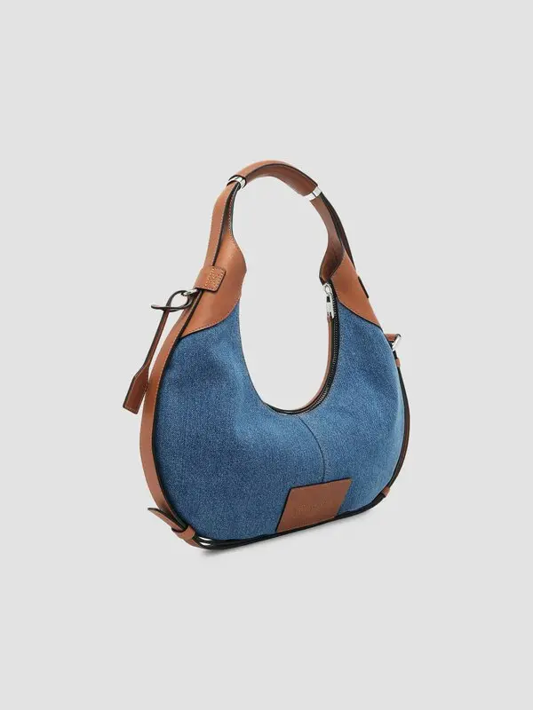 Moschino Handle Me Saddle Bag