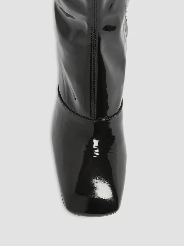 Chloé Janis 80mm Patent Leather Over-the-knee Boots