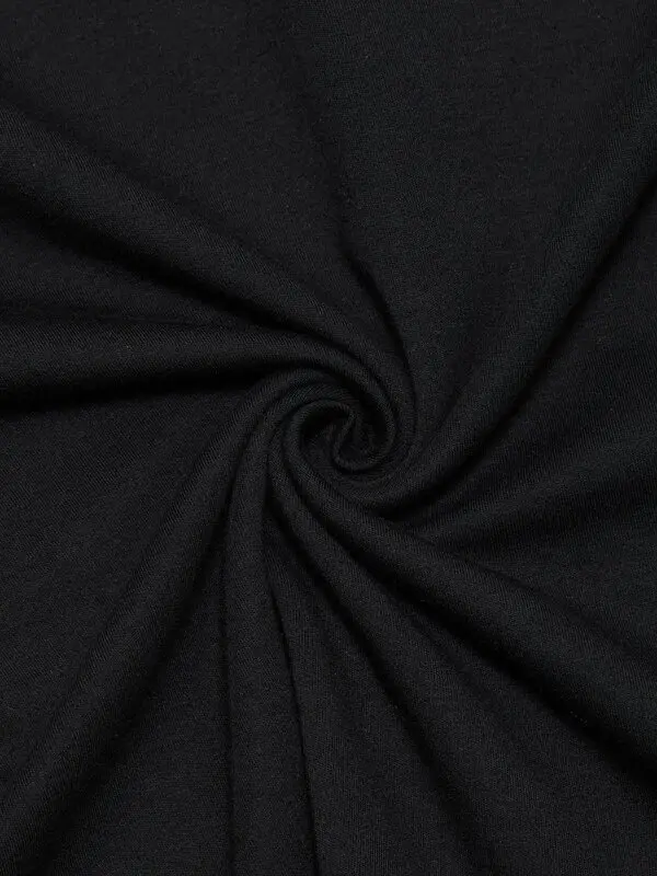 Majestic Filatures Interlock Cotton T-shirt - Noir