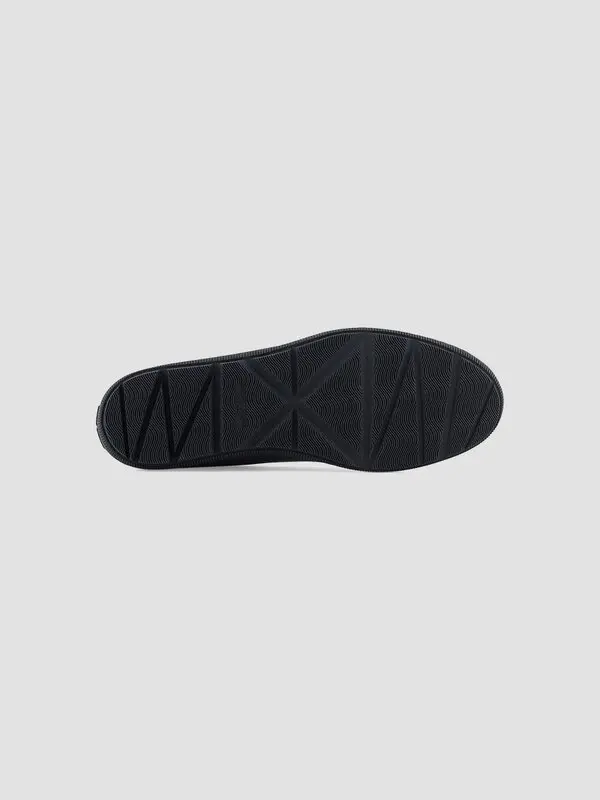 Giorgio Armani Velvet Rubber-sole Loafers