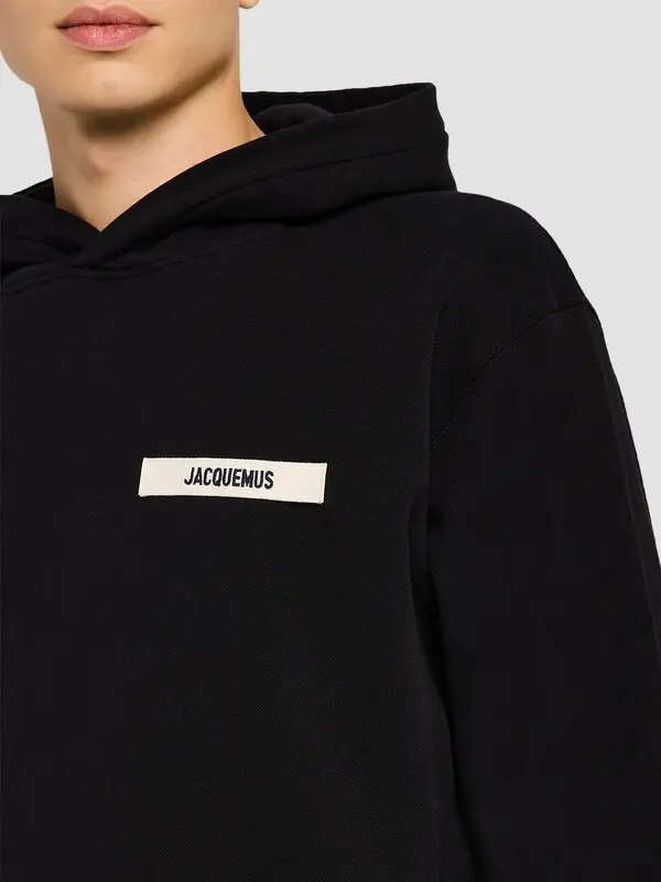 Jacquemus Logo Fleece Hoodie