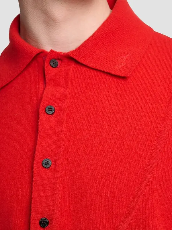Jacquemus Doppio Wool-blend Polo Sweater