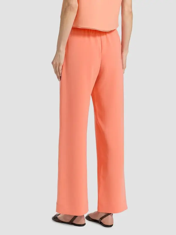 LESET Arielle Wide-leg Pants - Pamplemousse