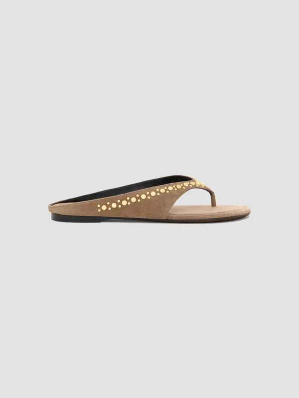 HERBERT LEVINE Sun-kissed Suede Sandals - Fandango