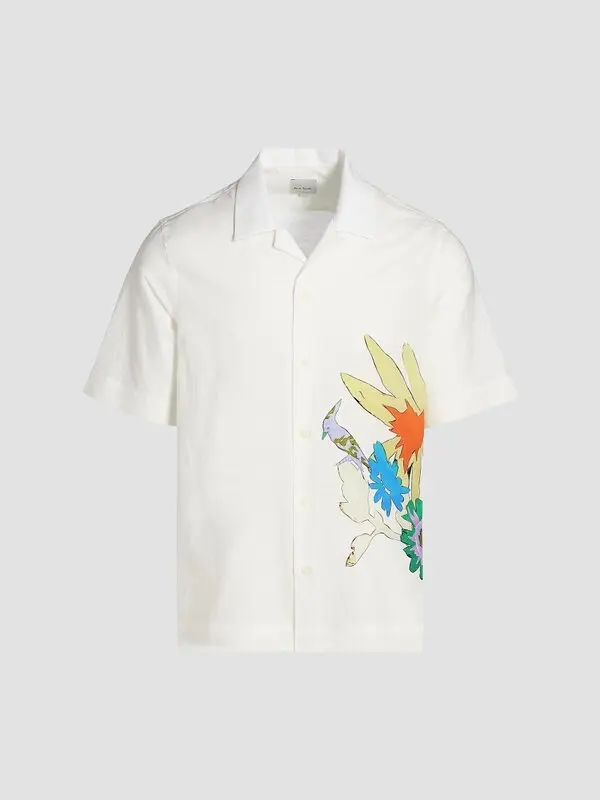 Paul Smith Bird & Flowers Camp Shirt