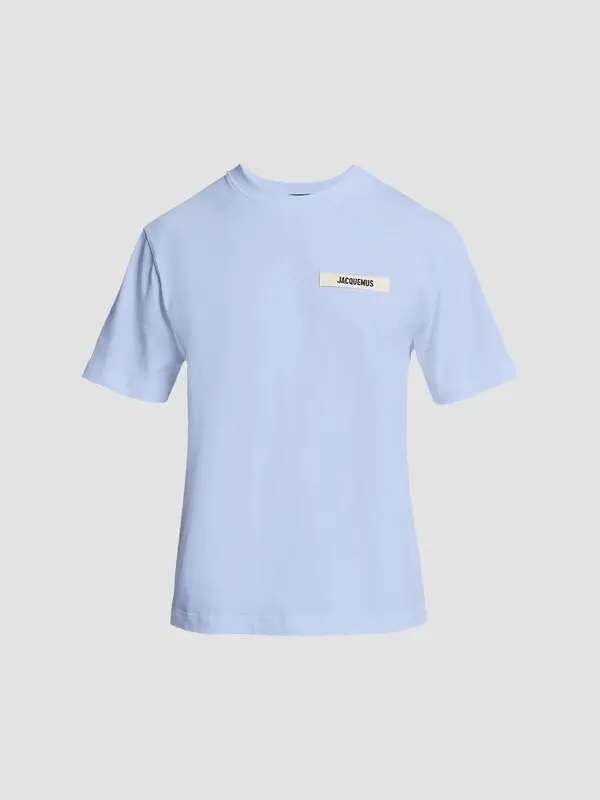 Jacquemus Grosgrain Logo Cotton T-shirt