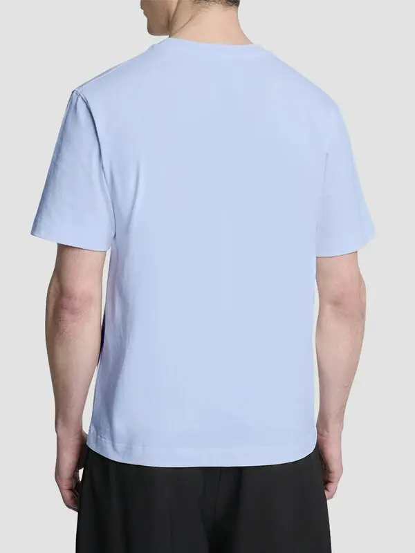 Jacquemus Grosgrain Logo Cotton T-shirt