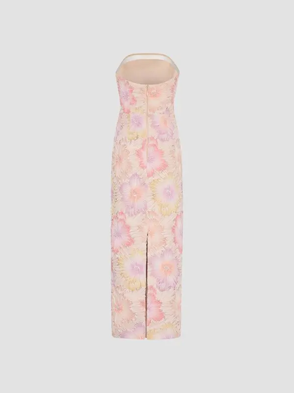 MILLY Kait Floral Embroidered Dress