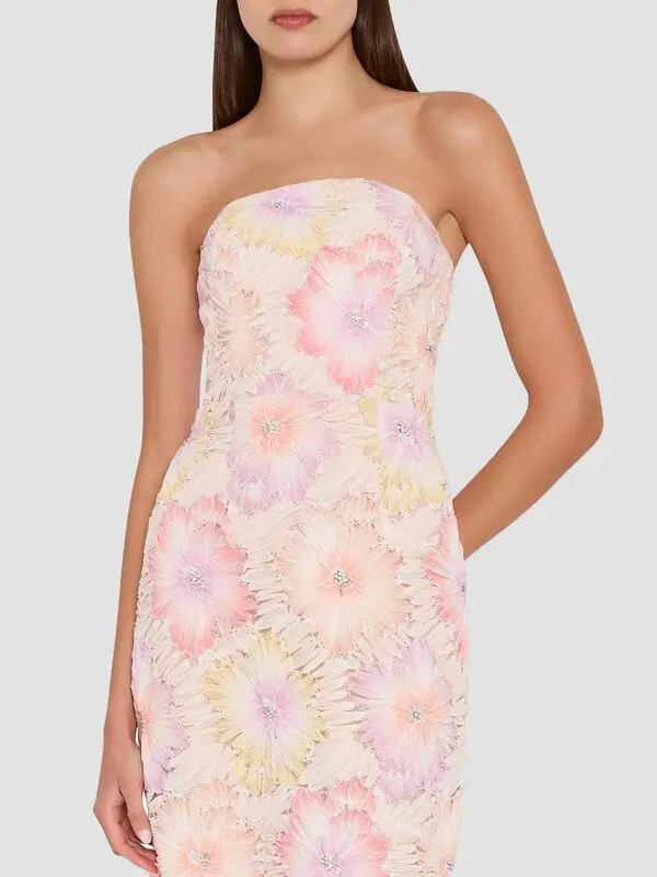MILLY Kait Floral Embroidered Dress
