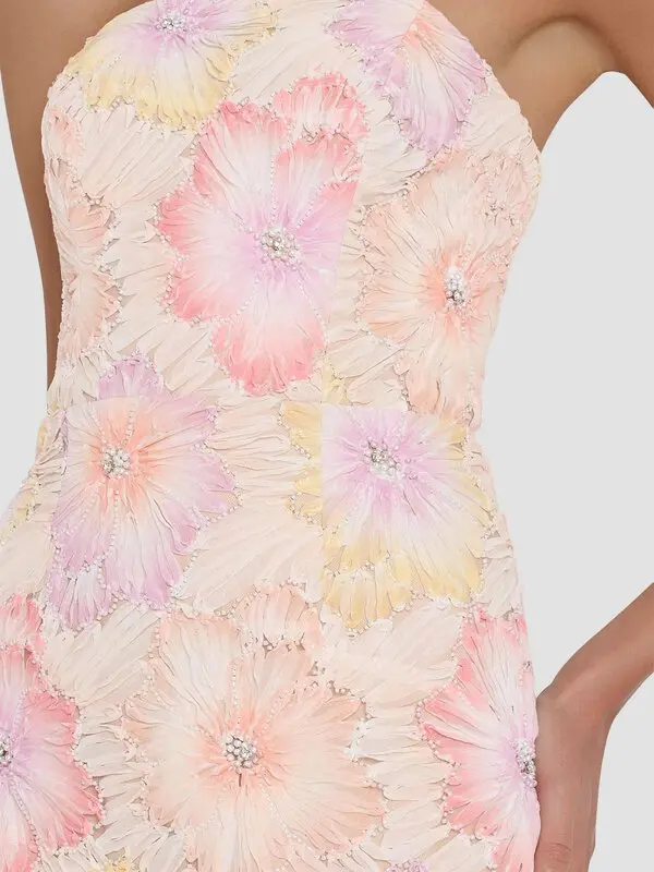 MILLY Kait Floral Embroidered Dress
