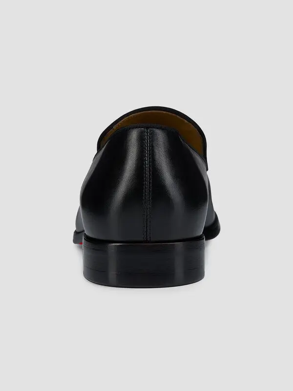 CHRISTIAN LOUBOUTIN Danny Flex Leather Loafers