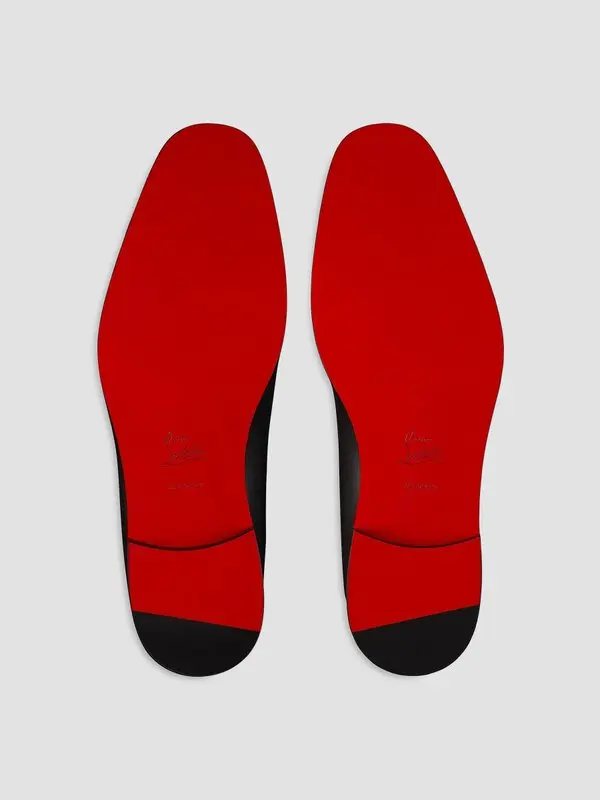CHRISTIAN LOUBOUTIN Danny Flex Leather Loafers