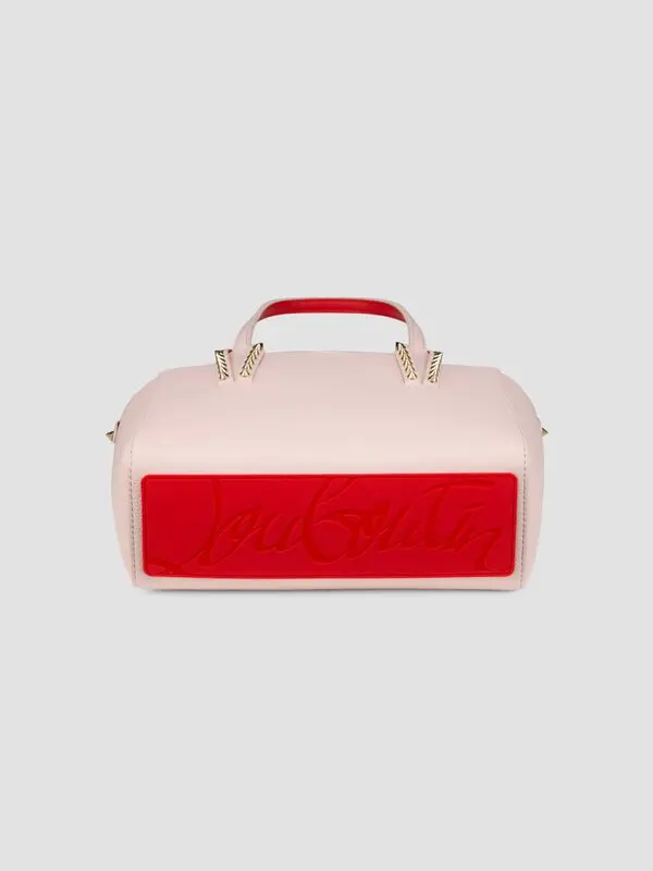 CHRISTIAN LOUBOUTIN Cabata Mini Leather Tote Bag - Poupe