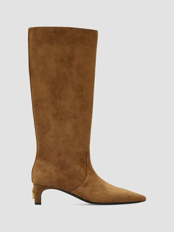 Marc Jacobs The Mel Suede Knee-high Boots - Brown