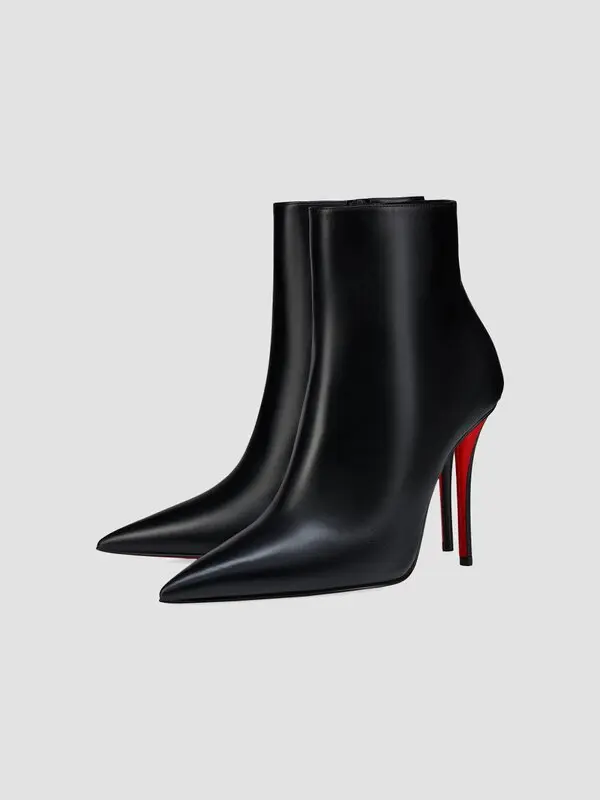 CHRISTIAN LOUBOUTIN Miss Z 100mm Leather Booty
