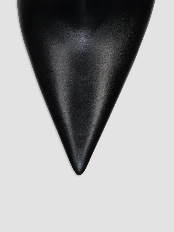 CHRISTIAN LOUBOUTIN Miss Z 100mm Leather Booty