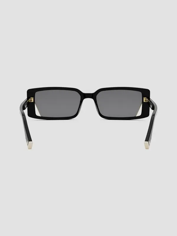 Fendi Way 53mm Rectangular Sunglasses - Black