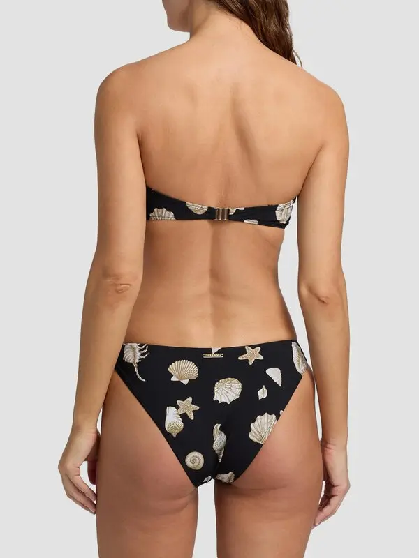 MILLY Seashell O-ring Bikini Top