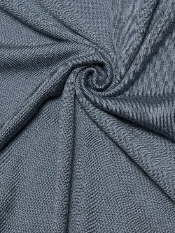 Emporio Armani Wool-silk Short-sleeve Crewneck Sweater