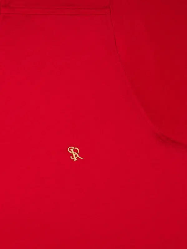 Stefano Ricci Logo Cotton T-shirt - Red