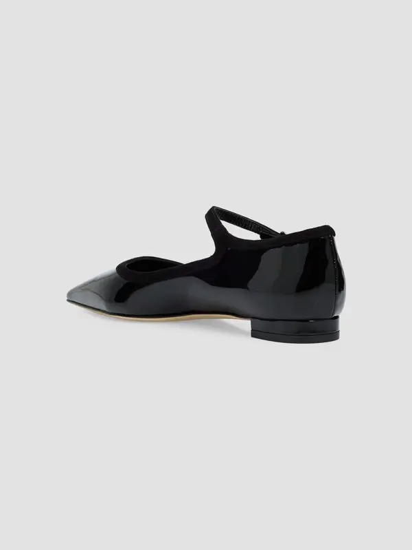 Manolo Blahnik Perdiccamod Patent Leather Mary Janes