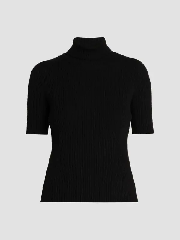 Giorgio Armani Mock Turtleneck Knit Top